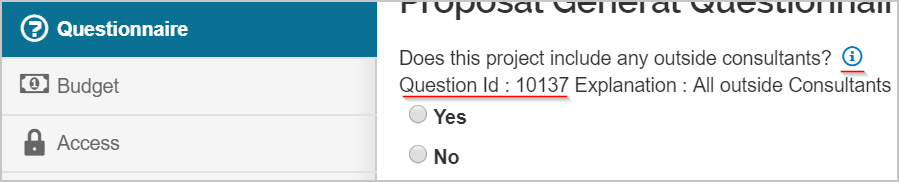 Maintenance - Update a Questionnaire – Kuali Research