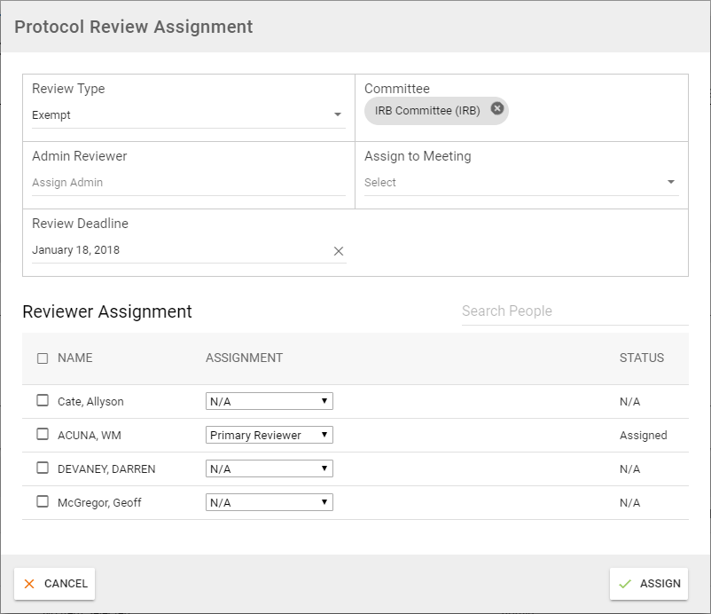 Protocols - Review and Action Items – Kuali Research