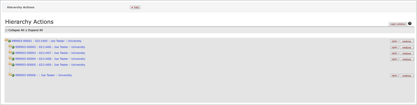 Award Hierarchy - Hierarchy Actions – Kuali Research
